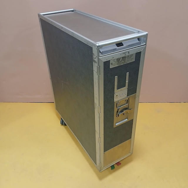 Saudia Airlines Silver Service Trolley | 20th Century Props