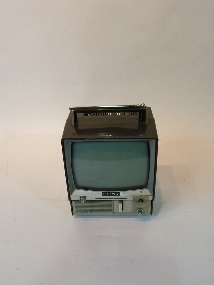 Retro Portable Mini 1980's Sony TV | Vintage Props