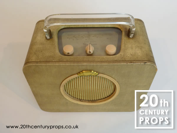 Vintage Portable Radio | 20th Century Props