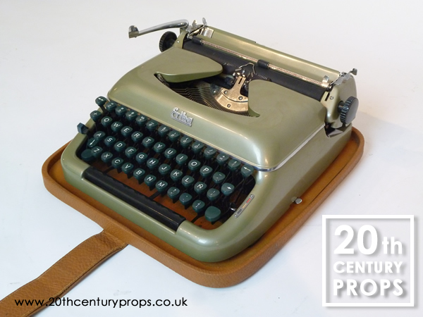Non Practical Vintage ERIKA Typewriter | 20th Century Props
