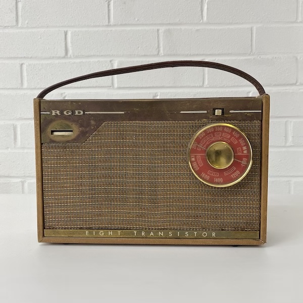 RGD Eight Transistor Radio (Non Practical) | LONDON PROP HIRE