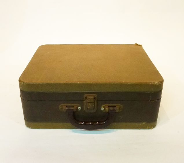 Mustard Coloured Hard Shell Case | 20th Century Props