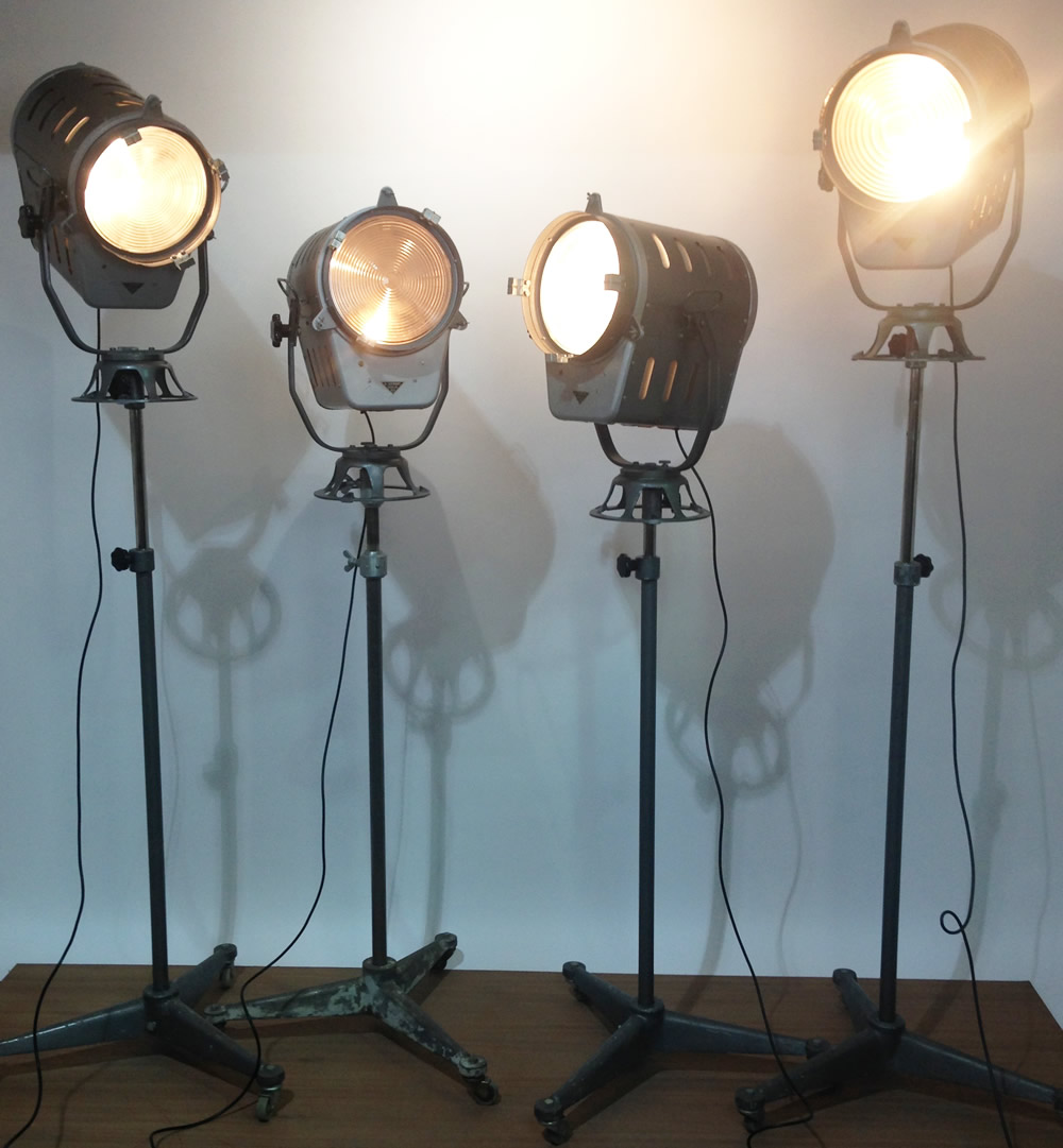 'Strand' Large Industrial Studio Spotlight (Working) | LONDON PROP HIRE