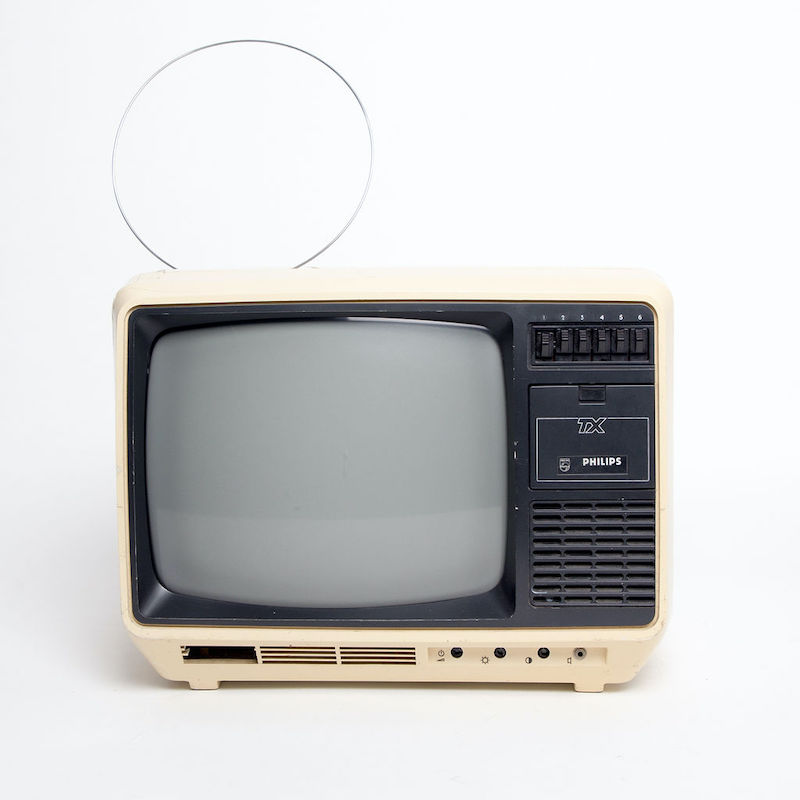 Non Practical Philips TX711 TV | Vintage Props