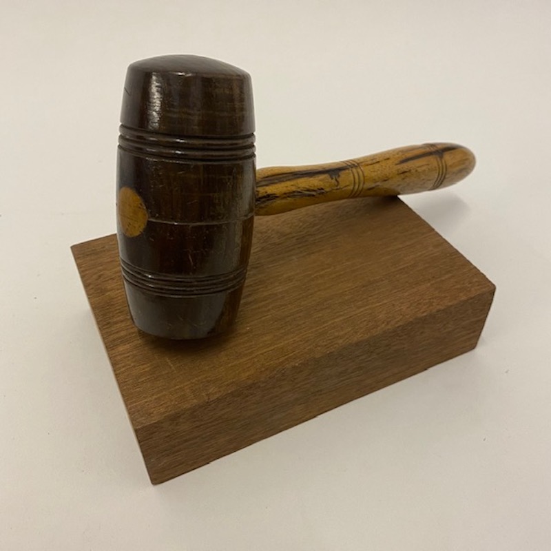 Judge's Gavel And Block | 20th Century Props