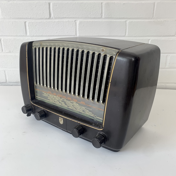 Retro Philips Radio (Non Practical) | 20th Century Props