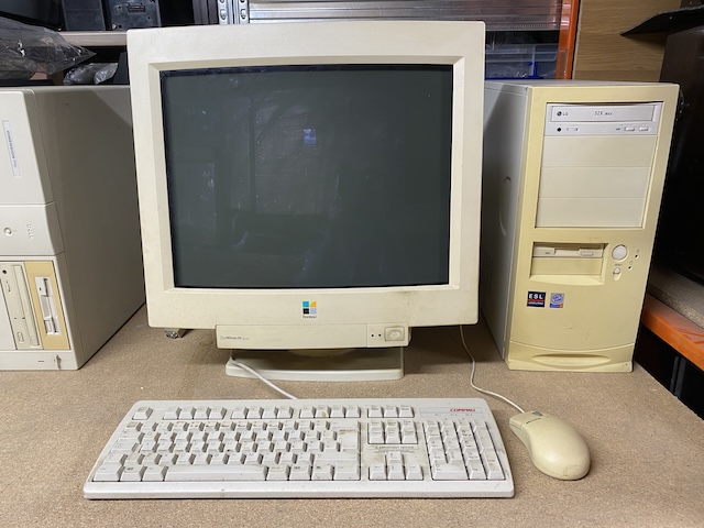 Fully Working Retro Computer With Base Unit, Keyboard & Mouse | 20th ...