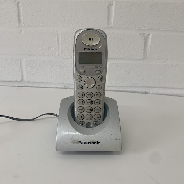 Panasonic Cordless Telephone With Docking Base Unit | LONDON PROP HIRE