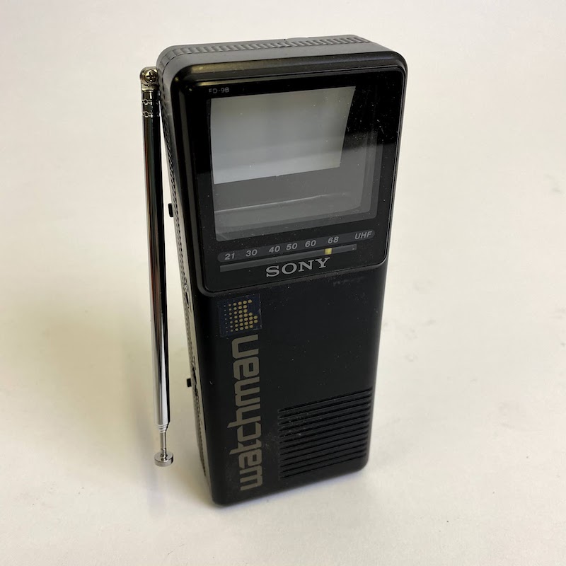 Non Practical Sony Watchman Portable Mini TV | LONDON PROP HIRE