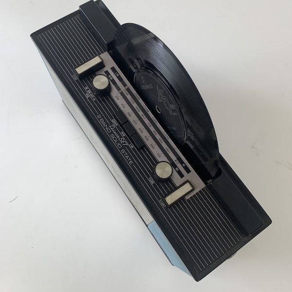 DiscaSET Blue Portable Radio/ Record Player (Non Practical) | 20th ...