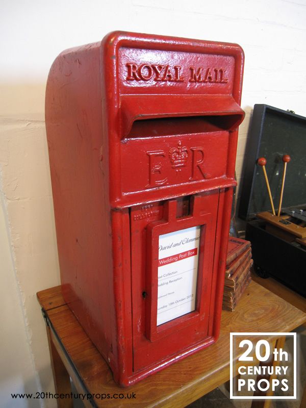 Royal Mail Cast Iron Post Box | Vintage Props