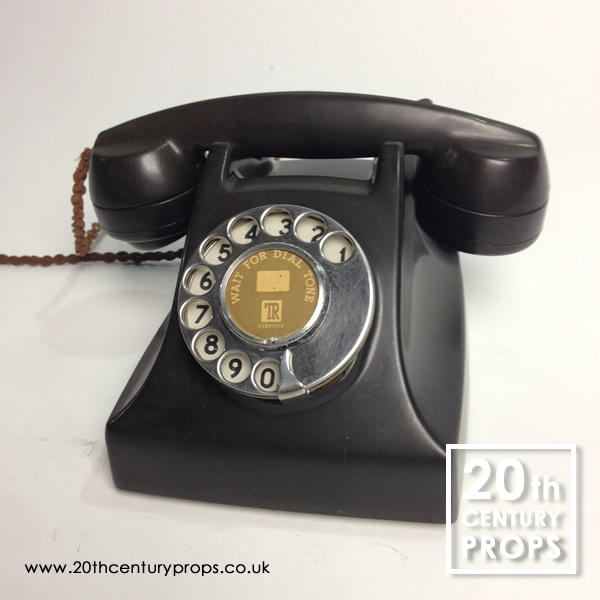 Vintage Bakelite Telephone | 20th Century Props