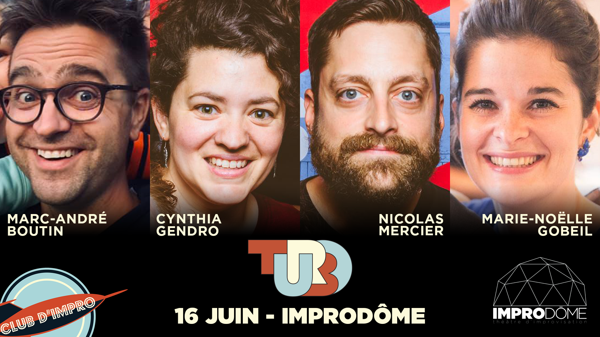 Le Club d'impro - Shows and Classes - Improv in Quebec City
