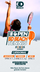 Chaves do Torneio II OPEN BD BEACH TENNIS - Feminina Open - BD Beach ...