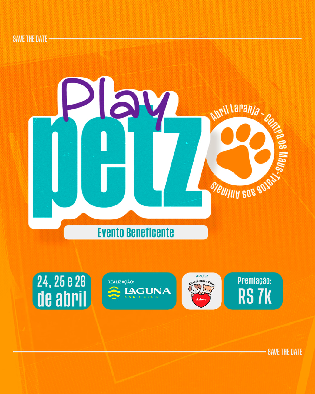Informações do Torneio Play Pets - LetzPlay