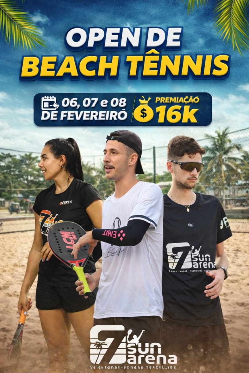 Informações do Torneio 1º Open Sun7 Arena 2026 - LetzPlay