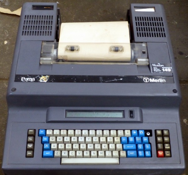 British Telecom 1980s telex machine/terminal | ELECTROPROPS