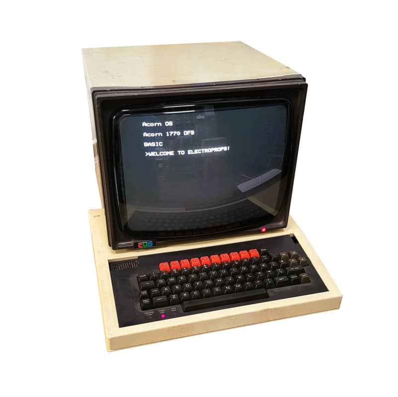 Practical 1980s BBC Schools Computer & Microvitec Cub Colour CRT ...