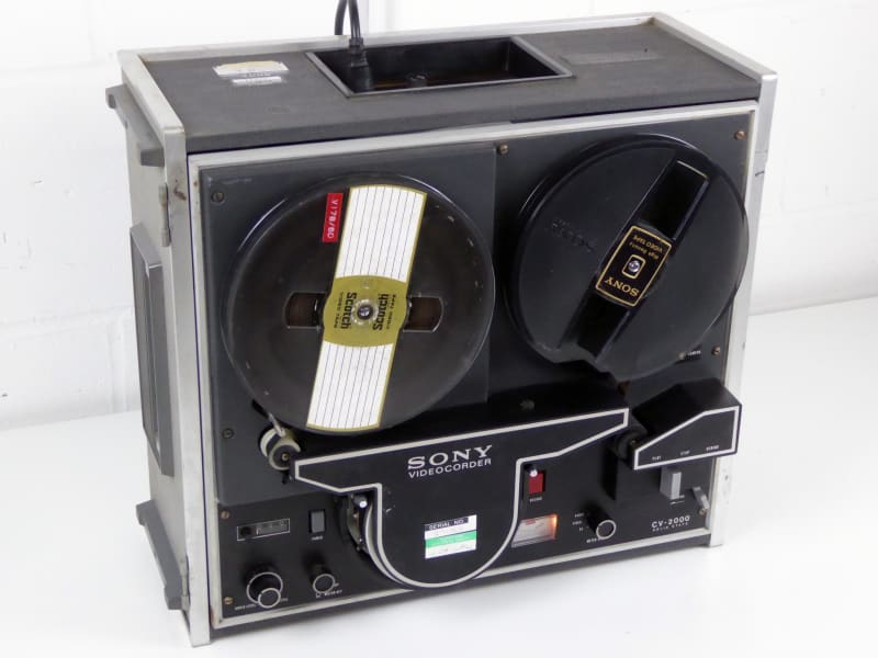 Part practical 1965-1970s reel to reel video tape recorder | Electro Props Hire