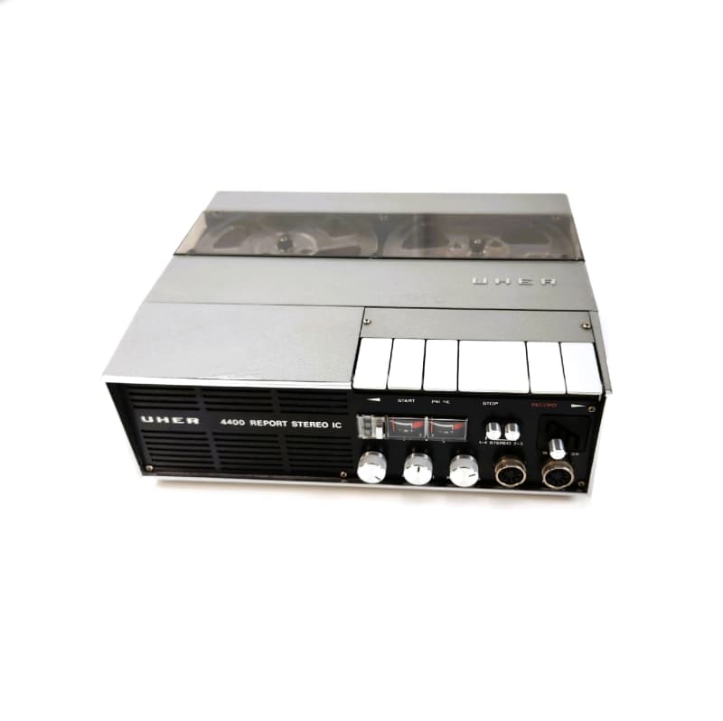 Practical fully portable Uher reel to reel tape recorder with carrying ...