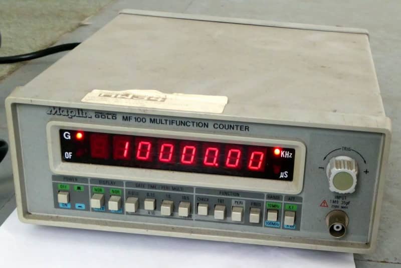 Electronics lab frequency counter | Electro Props Hire