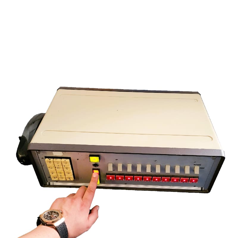 Practical Period Desktop Telephone Switchboard Console | Electro Props Hire