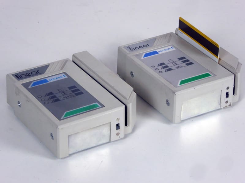 Non-practical card swipe door entry scanners | Electro Props Hire