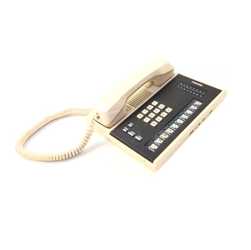 Toshiba office phones with multiple pre-set buttons | Electro Props Hire