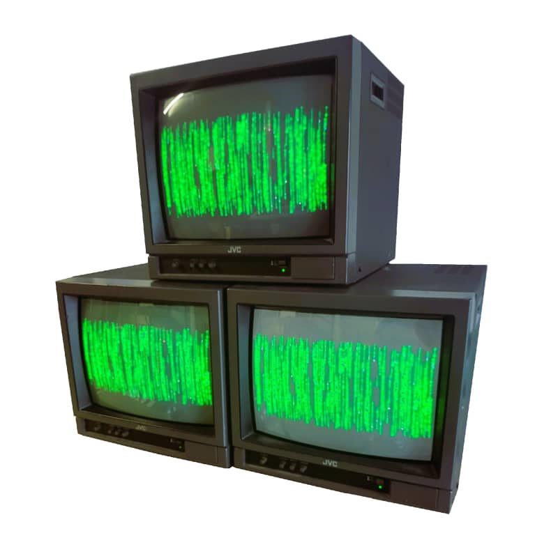 14" practical colour CRT monitor for broadcast or CCTV | Electro Props Hire