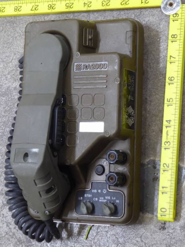 Ruggedised military/army telephone | Electro Props Hire