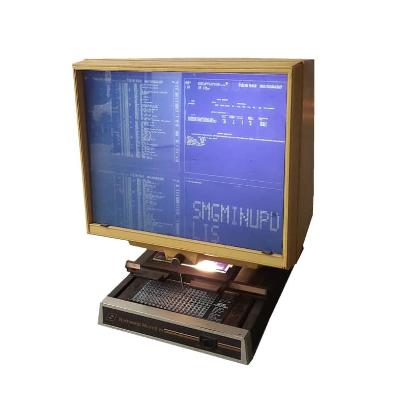Practical microfiche viewer | Electro Props Hire
