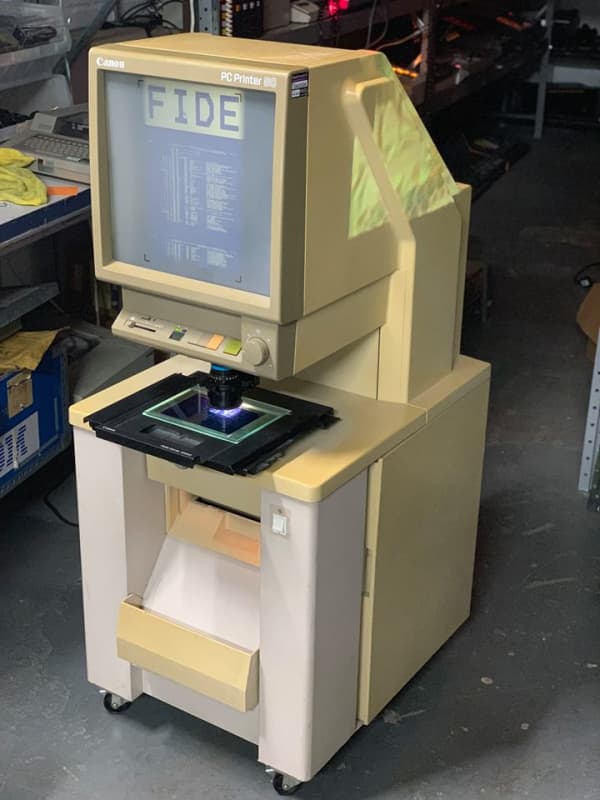 Canon PC Printer Microfiche viewer and printer | Electro Props Hire