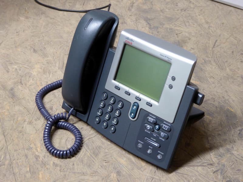 Run of modern Cisco office phones | Electro Props Hire