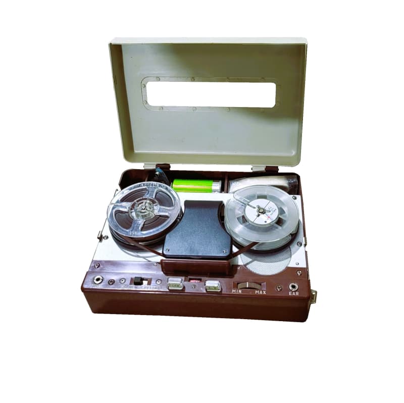 Non Practical Mini Portable Reel 2 Reel tape recorder/player | Electro Props Hire