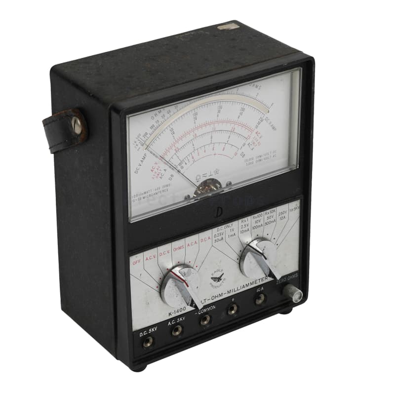 1960s vintage analogue multimeter | Electro Props Hire