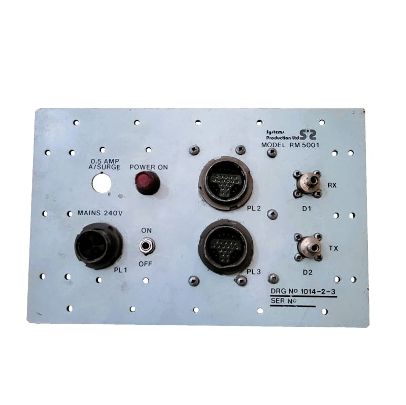 Naval Panel With Round Connectors | Electro Props Hire