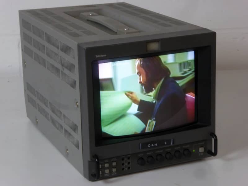 Practical 9" Sony colour CRT monitor | Electro Props Hire