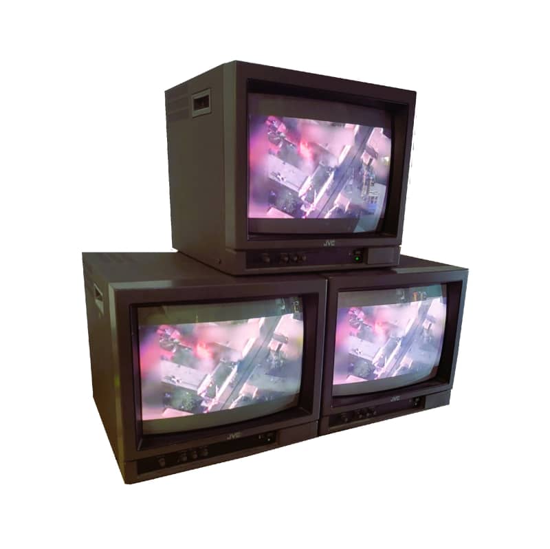 14" practical colour CRT monitor for broadcast or CCTV | Electro Props Hire