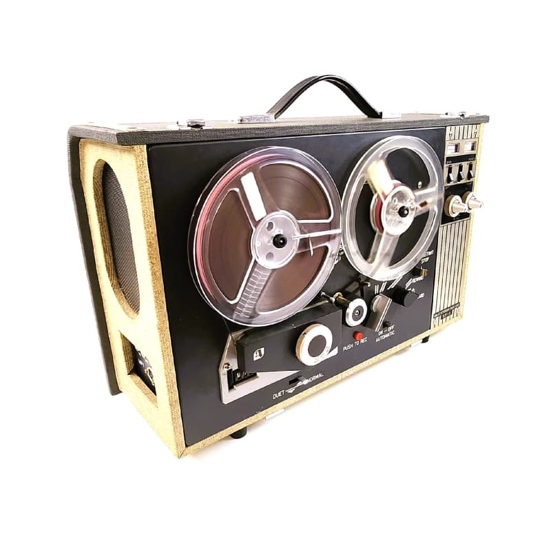 Practical 1950s-1960s Akai reel to reel tape recorder | Electro Props Hire