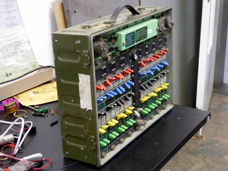 Military field telephone exchange/switchboard | Electro Props Hire