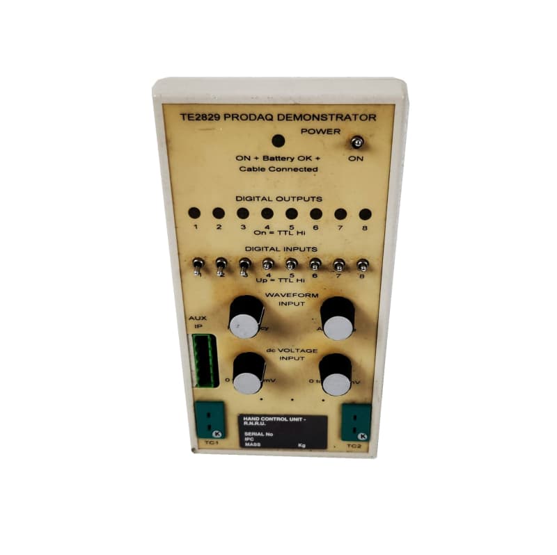 Non Practical Handheld Control Panel With LED's & Knobs | Electro Props ...