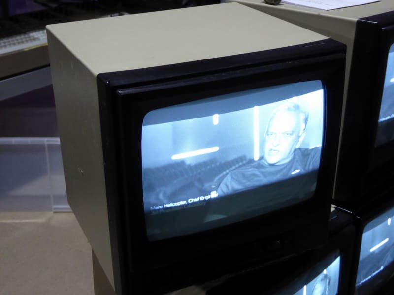 Practical small black & white New Old Stock 9" CRT monitors for CCTV ...