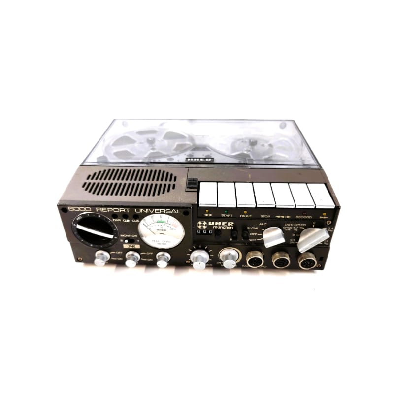 Non-practical Uher reporter's portable reel to reel tape recorder | Electro Props Hire