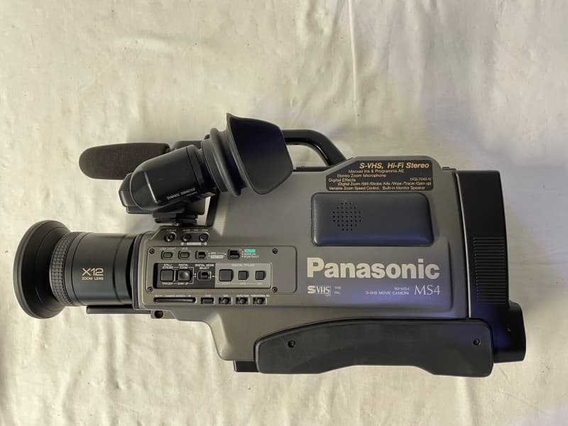 Shoulder carried Panasonic video camera | Electro Props Hire