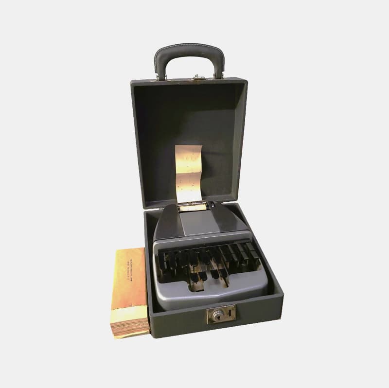 Fully working Stenotype court room stenograph machine | Electro Props Hire