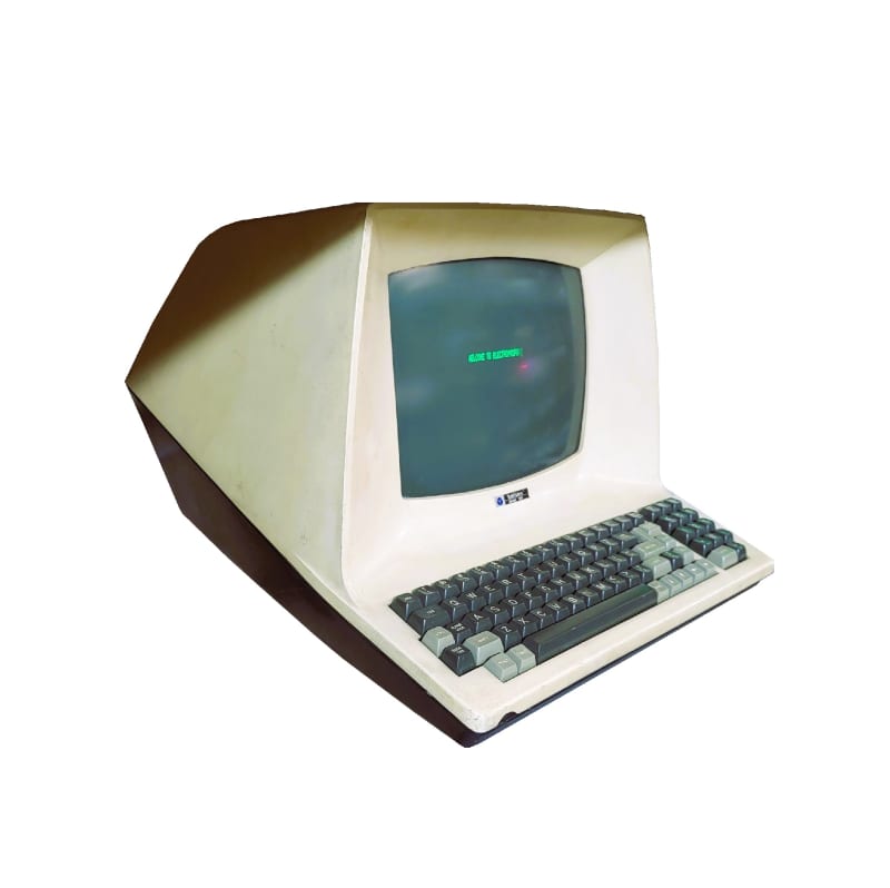 Practical VDU/computer terminal for mainframe access | Electro Props Hire