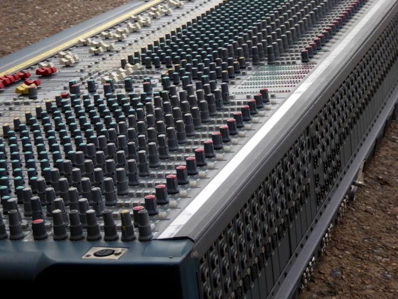 Huge 40 channel Soundcraft K3 theatre audio mixer | Electro Props Hire