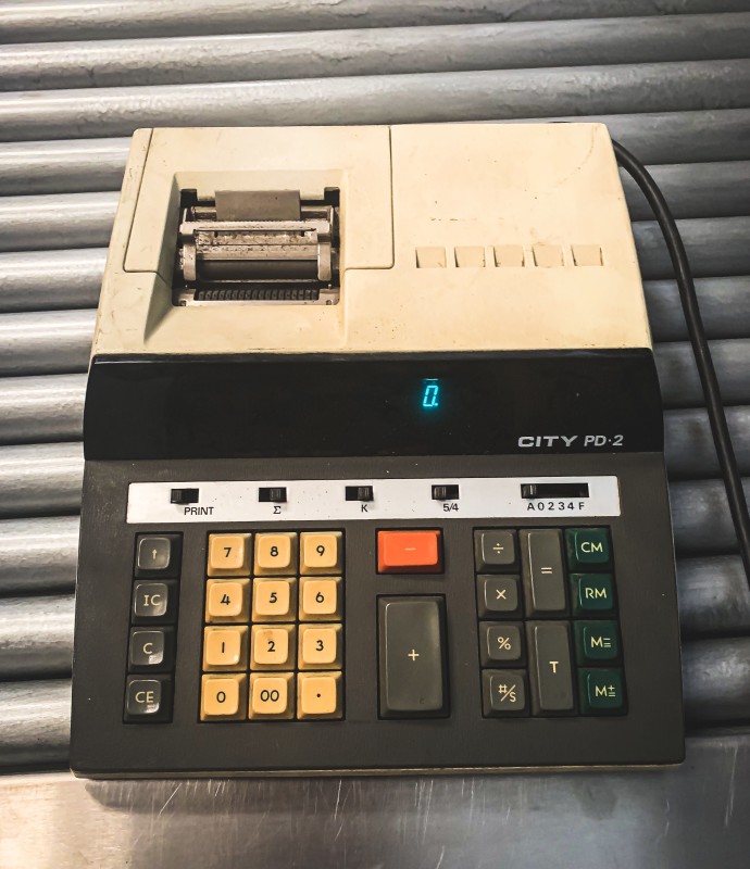 Practical period calculator with printer (CITY PD-2) | Electro Props Hire
