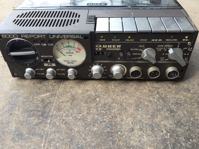 Part practical Uher reporter's portable reel to reel tape recorder | Electro Props Hire