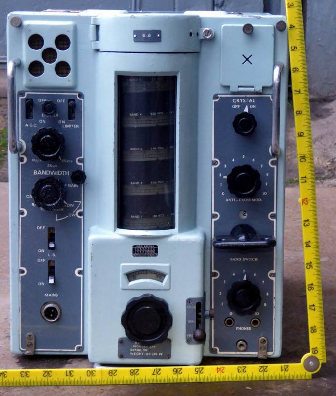1950s Murphy 62B cold war navy radio receiver | Electro Props Hire